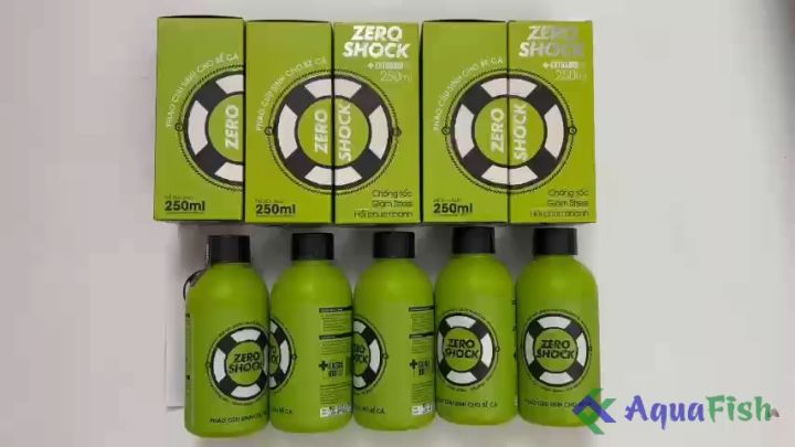 Zero Shock 125-250ml, chế phẩm giúp cá giảm stress, khỏe mạnh, chống ...