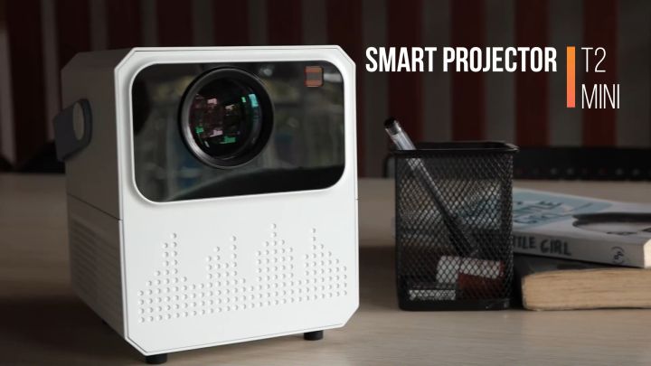 M96 Proyektor Android T2mini Bluetooth Projector WIFI 6000 Lumen 4K HD Home Theatertv Proyektor ...