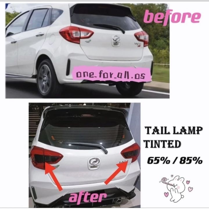 Tinted Tail light Myvi Gen 3 | Lazada