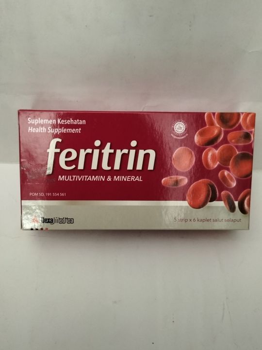 FERITRIN ISI 30 KAPLET | Lazada Indonesia