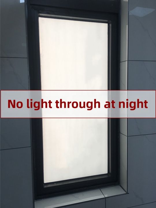 Bathroom Privacy Window Stickers Frosted Glass Decals Self Adhesive ...