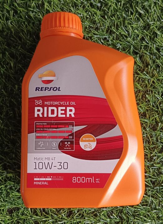 REPSOL 10W-30 ENGINE OIL FOR SCOOTER TYPE MOTORCYCLE | Lazada PH