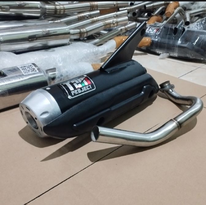 Knalpot Copy TZM Project Bass adem Beat karbu Beat Street Scopy Vario ...