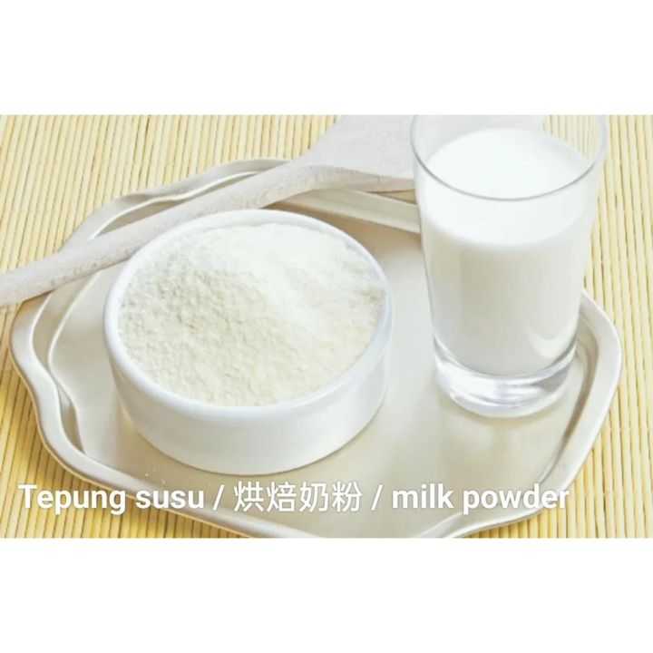 Milk powder / /tepung susu / 烘焙奶粉 / 500g / cake biscuit bread / READY ...