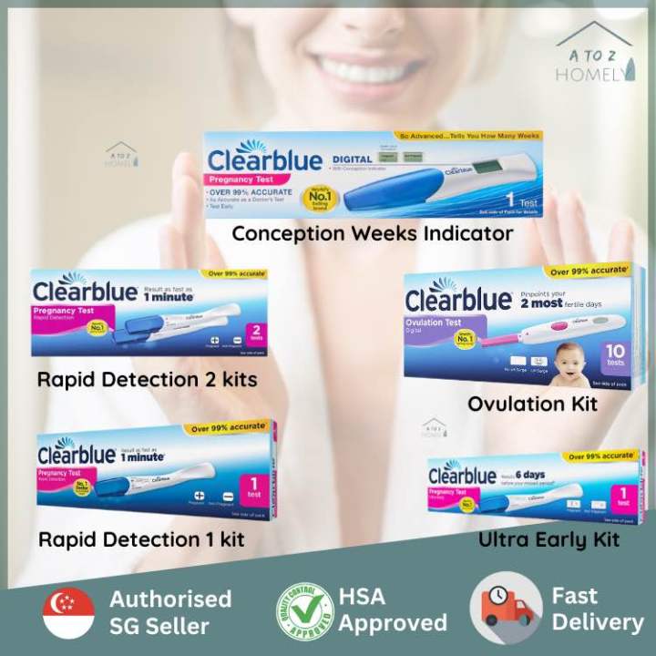 Clearblue Ovulation Digital Test / Pregnancy Test Kit | Lazada Singapore