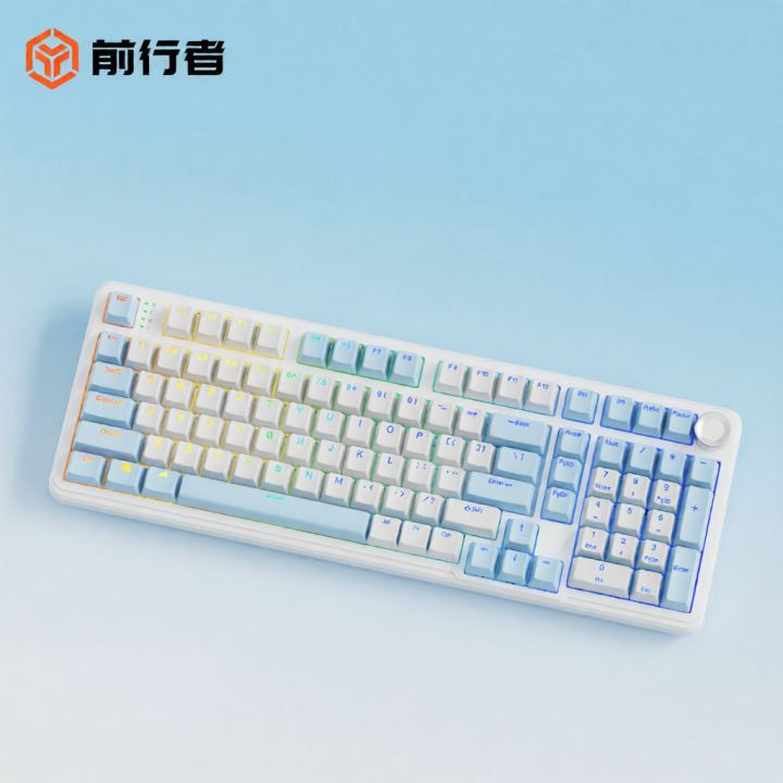 EWEADN | Wireless Mechanical Keyboard and Mouse Set 3-Mode Gaming ...