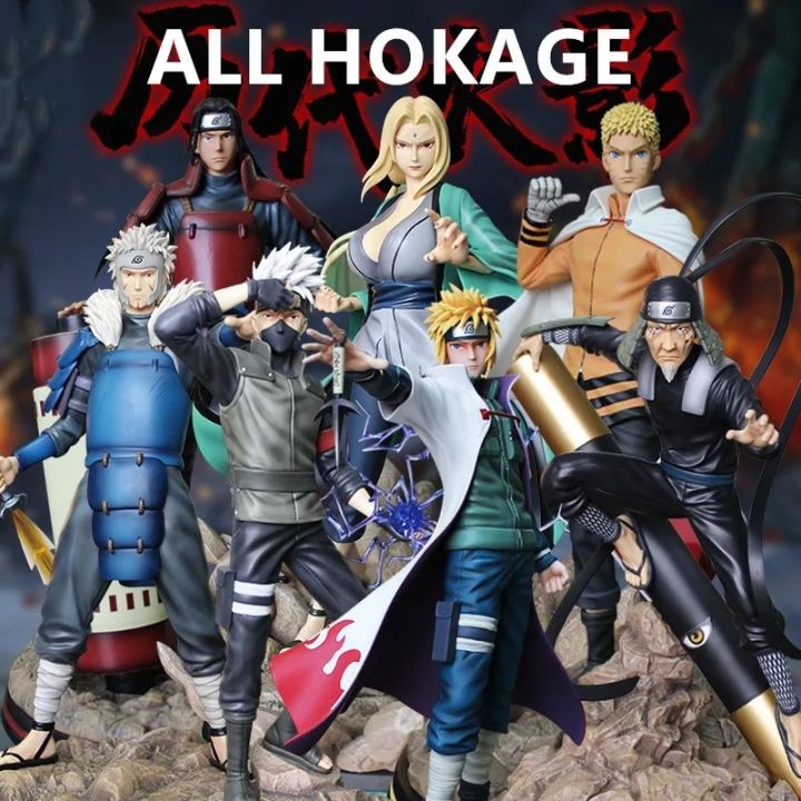 All Series Hokage Naruto Uzumaki Hatake Kakashi Tsunade Tobirama ...