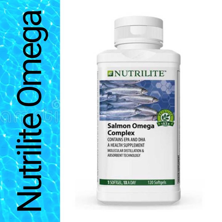 Amway NUTRILITE Salmon Omega Complex (60 sg) 100% Amway Original Supplement | Lazada