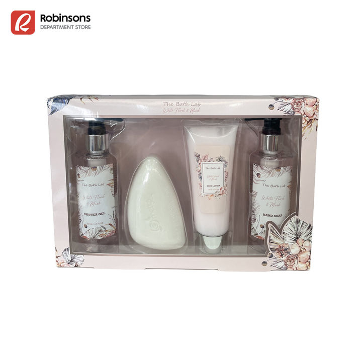 The Bath Lab White Floral & Musk Set | Lazada PH