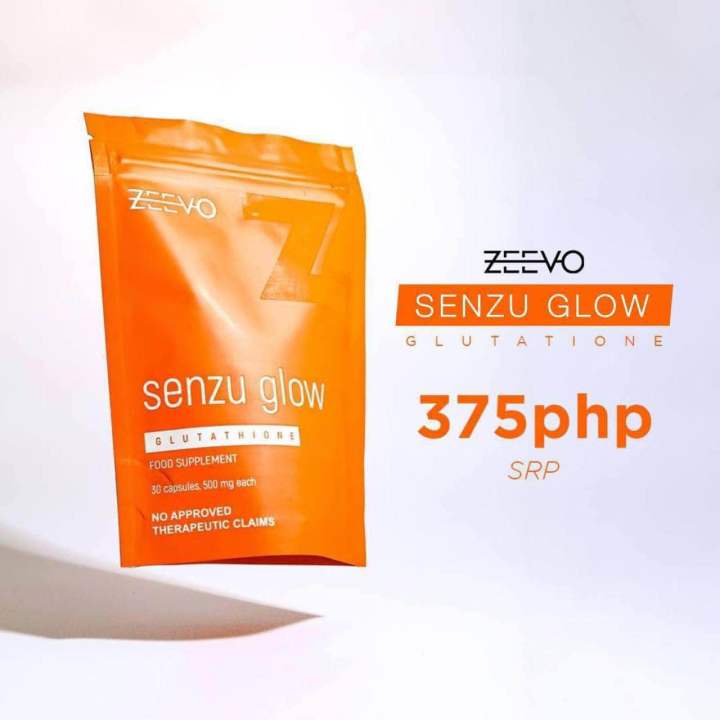Zeevo Senzu Glow Glutathione 30 Capsules | Lazada PH