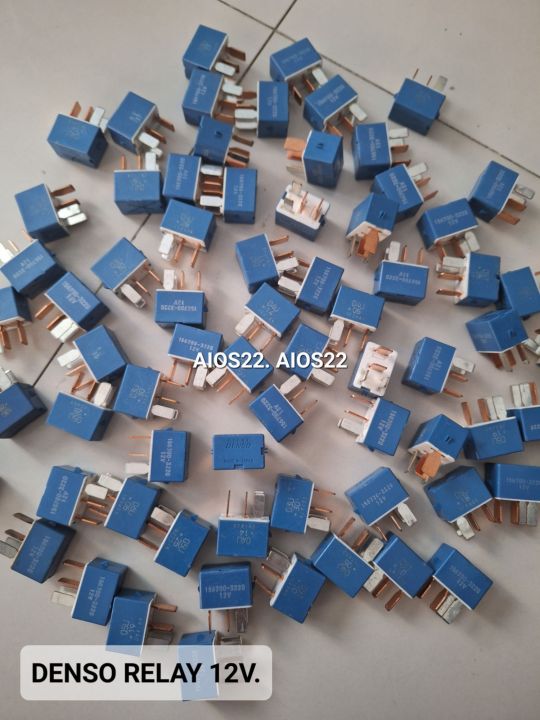 ORIGINAL DENSO RELAY & SOCKET 12V W/ WIRE '16 4PIN BRAND NEW HEAVY DUTY ...