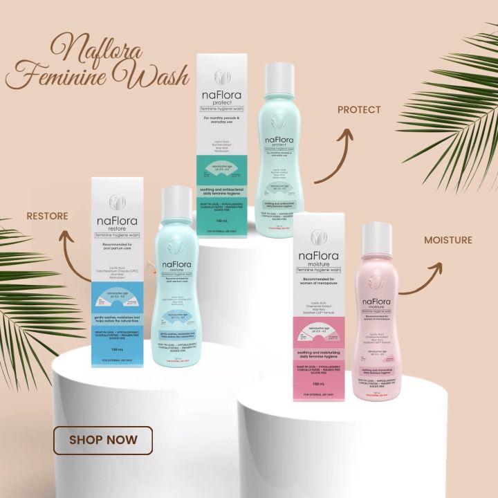 NaFlora Feminine Hygiene Wash 150ml, 60ml | Lazada PH