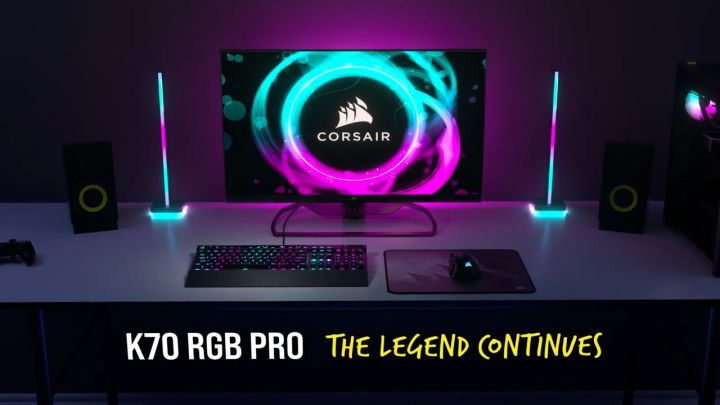 Corsair K70 RGB PRO OPX Series Mechanical Gaming Keyboard - Black/White | Lazada