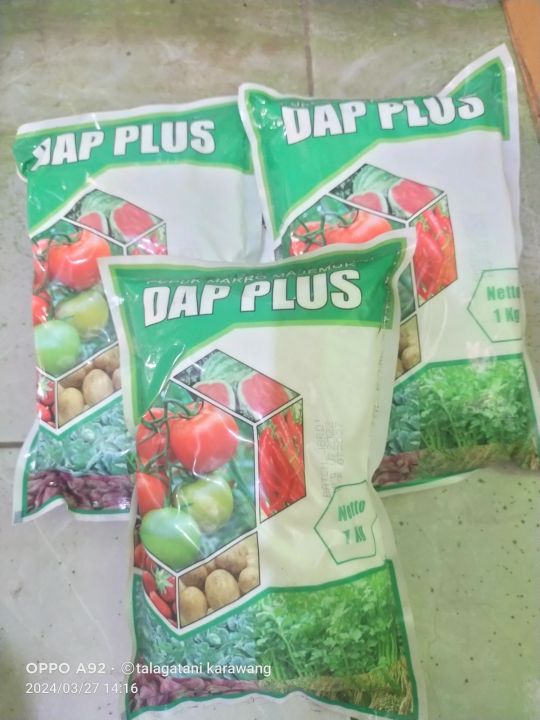 PUPUK Makro Majemuk DAP PLUS 1kg | Lazada Indonesia