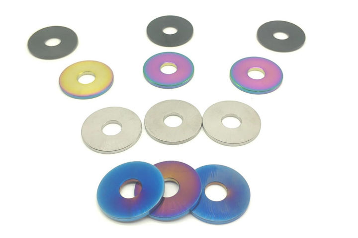 1pc Vitaltitanium Titanium Washers big size M6 Titanium Alloy washer ...