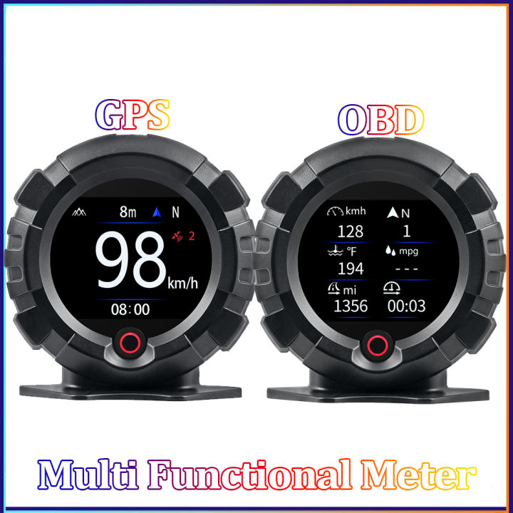 GPS / OBD Multi-function Instrument Head Up Display Speedometer ...