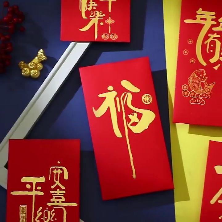 10PCS 红包 2024 New Year Red Envelope Angpao 蛇年红包 CNY Snake Year Red ...