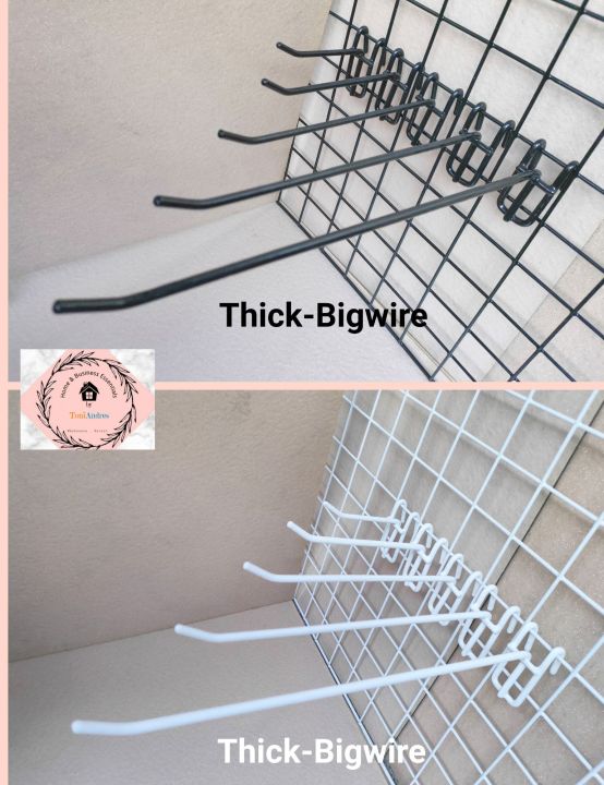 (Per Piece) Thick Screen Hooks Big Wiremesh Hanging Open Hooks | Lazada PH