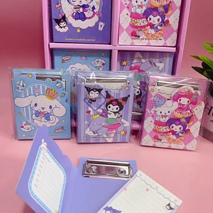 MEMO STICKY NOTES PAPAN KLIP PAPAN UJIAN SANRIO | MINI PAPAN UJIAN ...