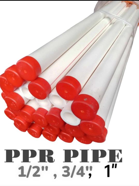 PPR PIPE 1/2 & 3/4, 1" Sold Per 50cm, 100cm, 150cm Good Quality | Lazada PH