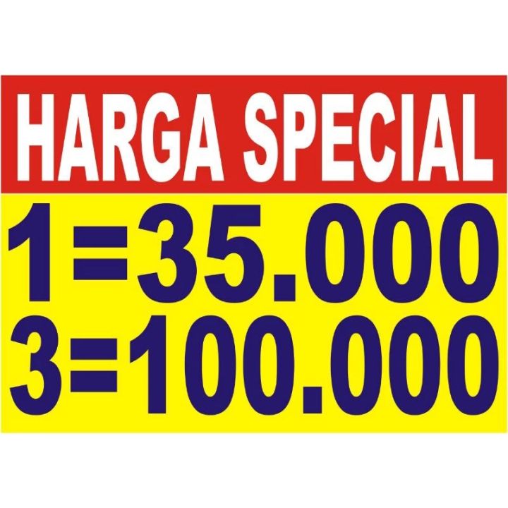 BANDROL HARGA - HARGA SPECIAL + LAMINATING | Lazada Indonesia