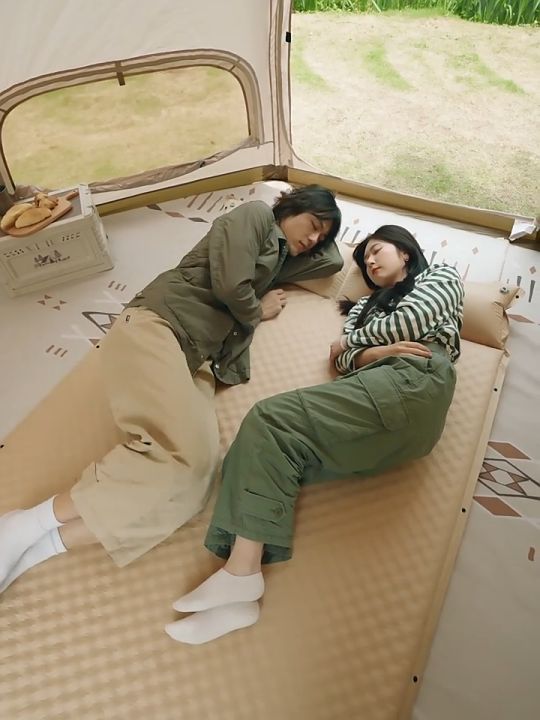 Naturehike Free Splicing Inflatable Foam Sleeping Pad Portable 3cm 6cm ...