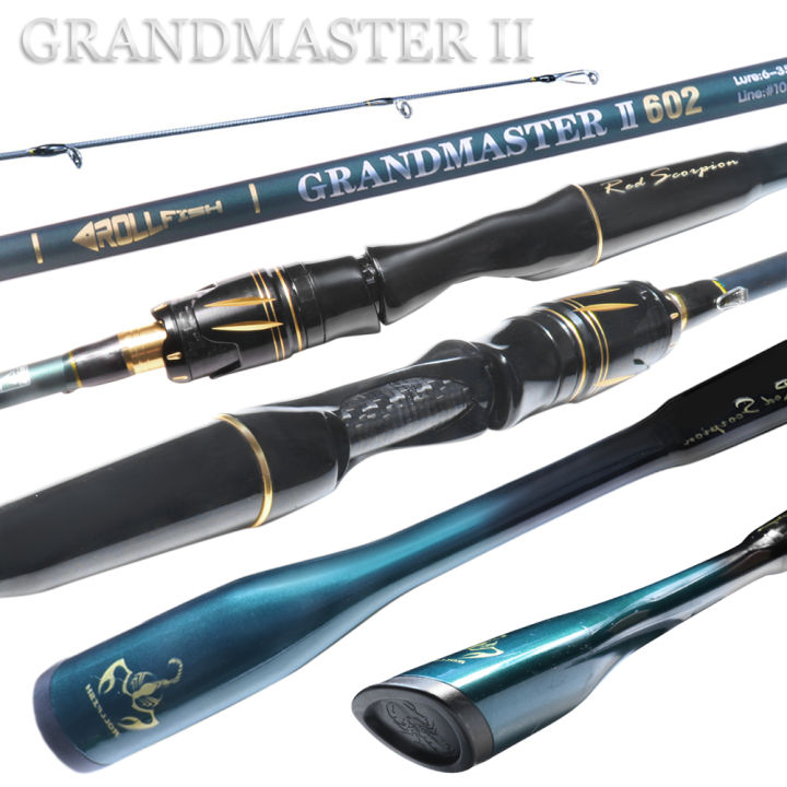 Memancing rod 10-25lb M/MH 2 tips semua air memancing rod Spinning Rod ...