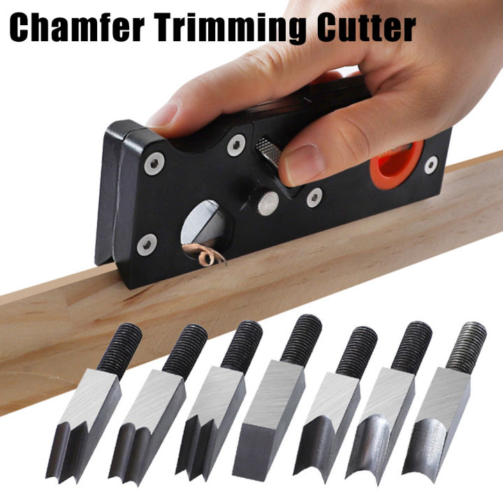 Chamfer CUTTER 45 ° chamfer Plane, เครื่องมือสำหรับงานไม้เครื่องมือไสอย่างรวดเร็วมุม RADIAN ...