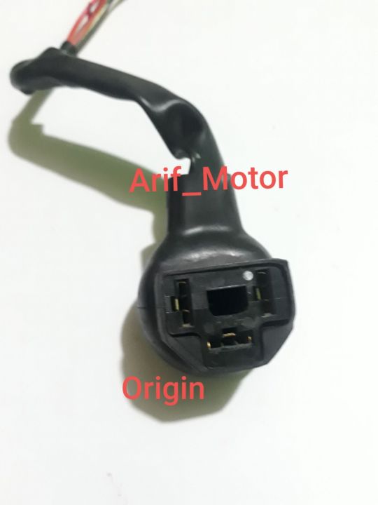 fitting soket socket bolam lampu depan h4 yamaha R25 Mt25 Ori | Lazada ...