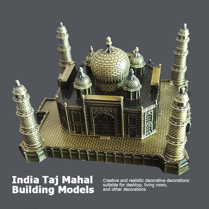 Tomor Life Creative India Taj Mahal Decorations Metal Crafts World ...