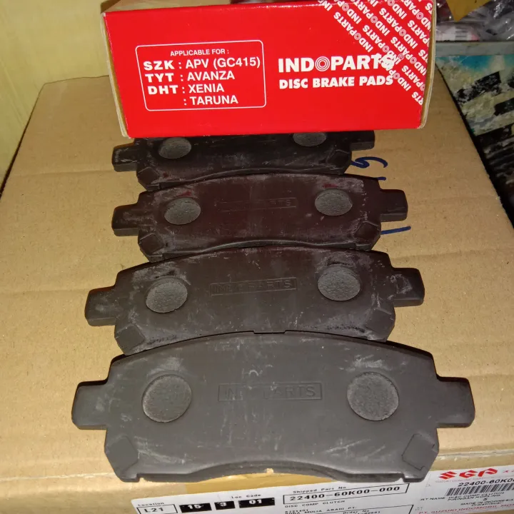 Kampas Rem Depan/Brake Pad APV, Arena, Mega Carry, Taruna, Rush, Terios ...