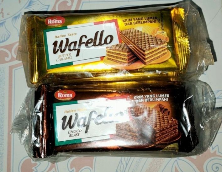 roma wafello renceng isi 10 coklat butter caramel | Lazada Indonesia