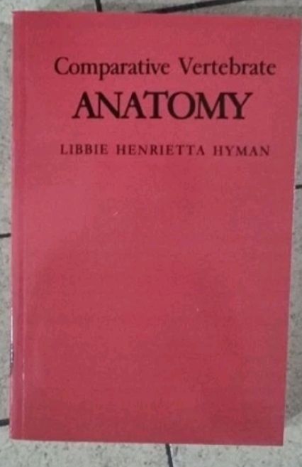 Comparative Vertebrate Anatomy Hyman | Lazada PH