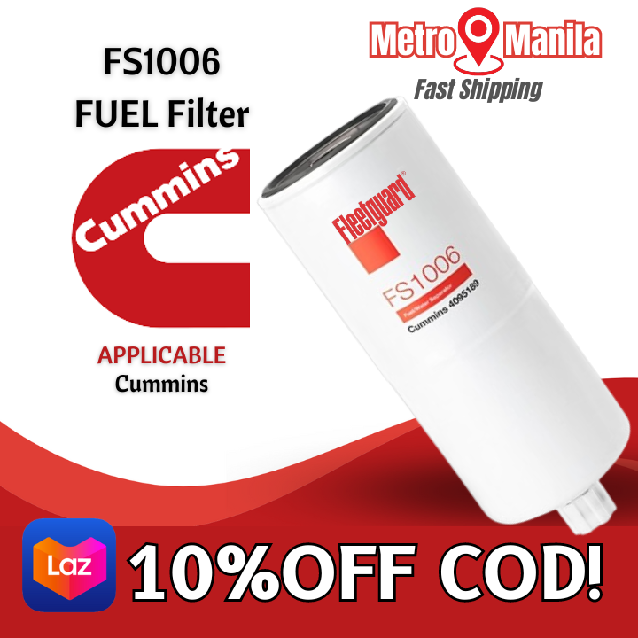 FS1006 Fuel Filter Cummins | Lazada PH