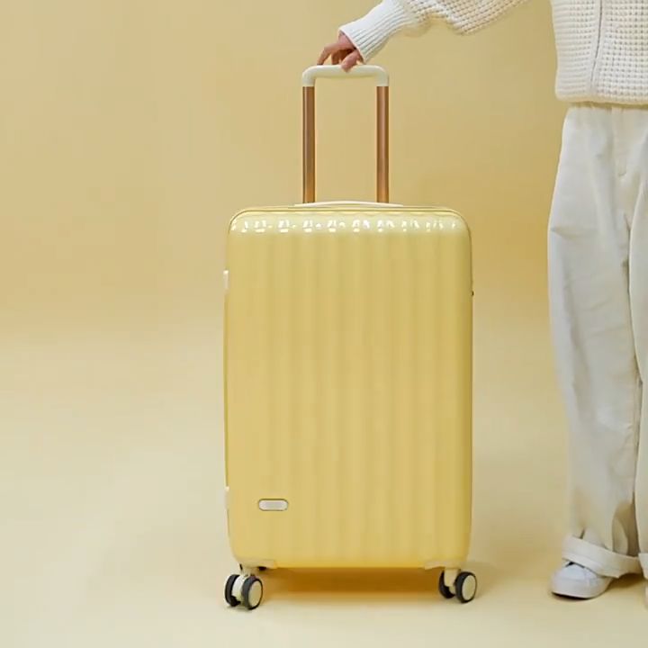 20/24 Inch Japanese Style Suitcase Luggage Universal Silent Wheels ...