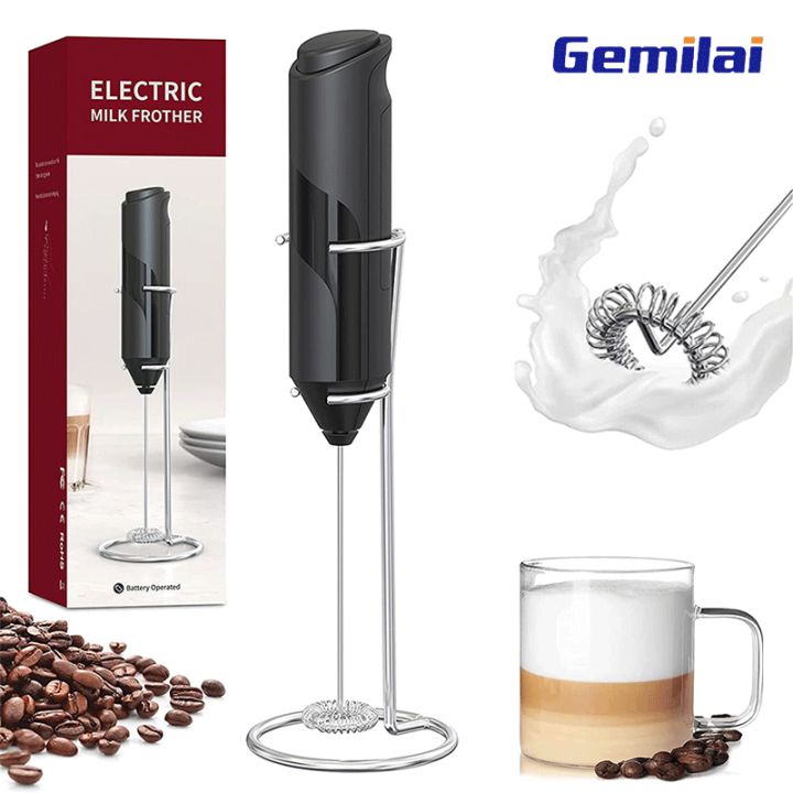 Electric milk foaming machine coffee mixer electric portable whisky ...