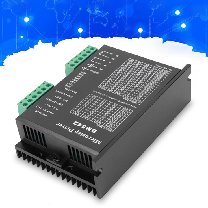 DM542 DM556 Stepping Motor Driver 20-50V DC Max 5.6A Digital Stepper Motor Driver 2 Phase for ...