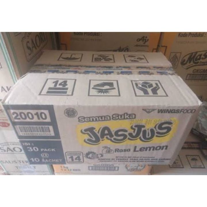 Jasjus Lemon 1 Dus isi 300 Sachet (30 Renceng) | Lazada Indonesia