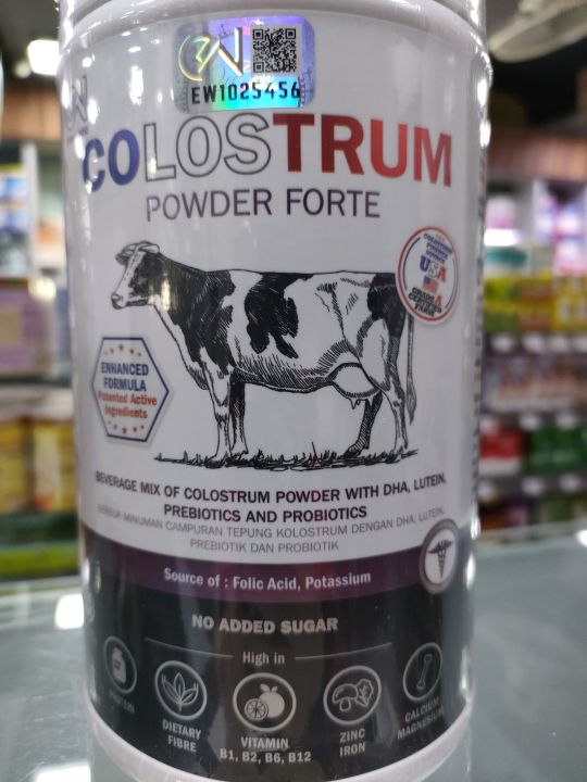 COLOSTRUM POWDER FORTE 500G exp 4/25 | Lazada