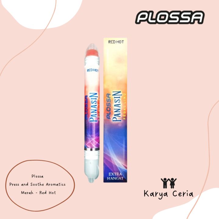 Plossa Merah Panasin Red Hot Extra Hangat Pegal Linu Essential Oil ...