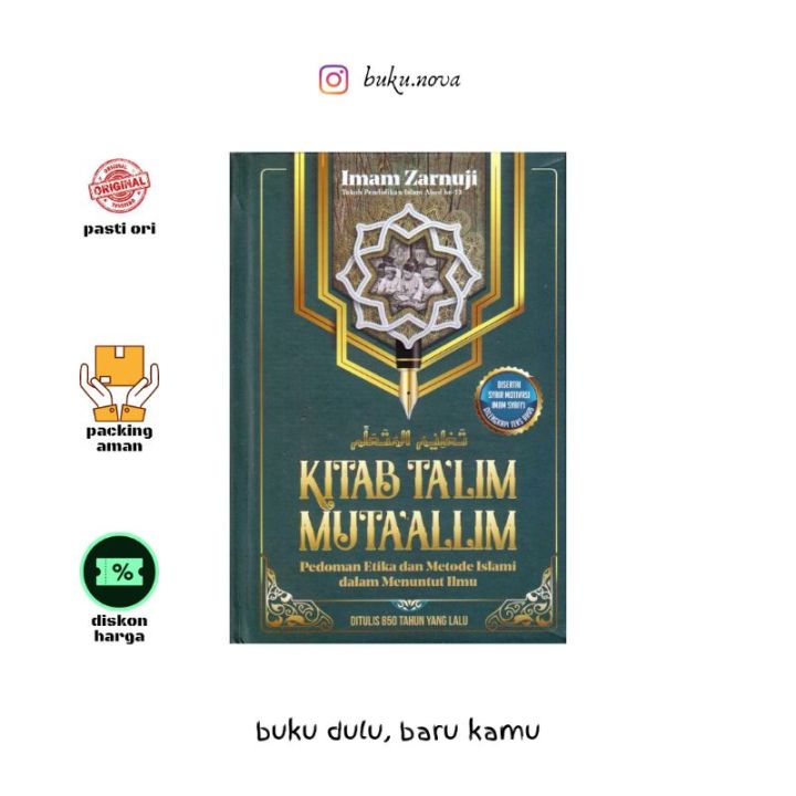 Kitab Ta'lim Muta'allim : Pedoman Etika dan Metode Islami dalam Menuntut Ilmu | Lazada Indonesia