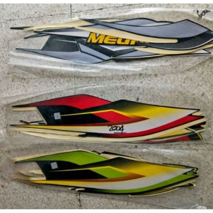 STIKER STRIPING LES BODY HONDA MEGA PRO MP HIU 2004 | Lazada Indonesia