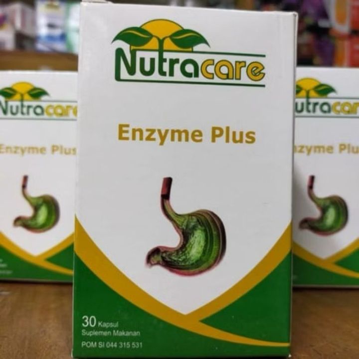 Nutra Care Enzyme Plus isi 30 Kapsul Atasi Pencernaan Lambung | Lazada ...
