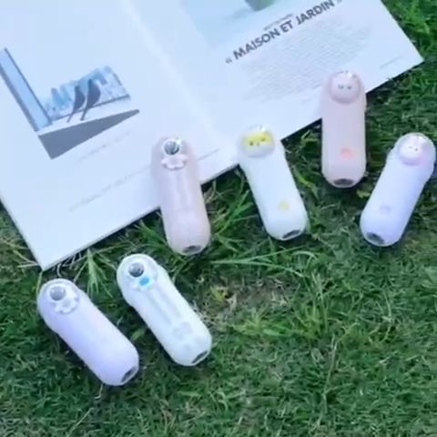 Cute Handheld Mini Cartoon Fan 2 IN 1 Hand Fan Small Bear Shape ...