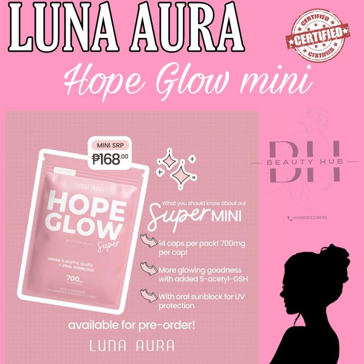 LUNA AURA HOPE GLOW MINI (AUTHENTIC GUARANTEED) | Lazada PH
