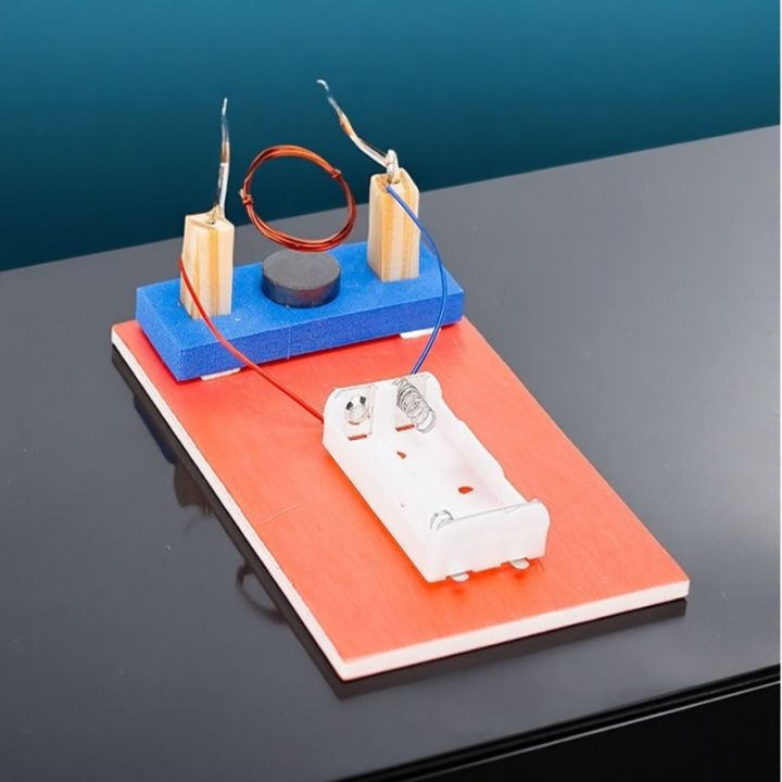 DIY Electromagnetism Electrical Motor Model - Metal Coil Magnetism ...