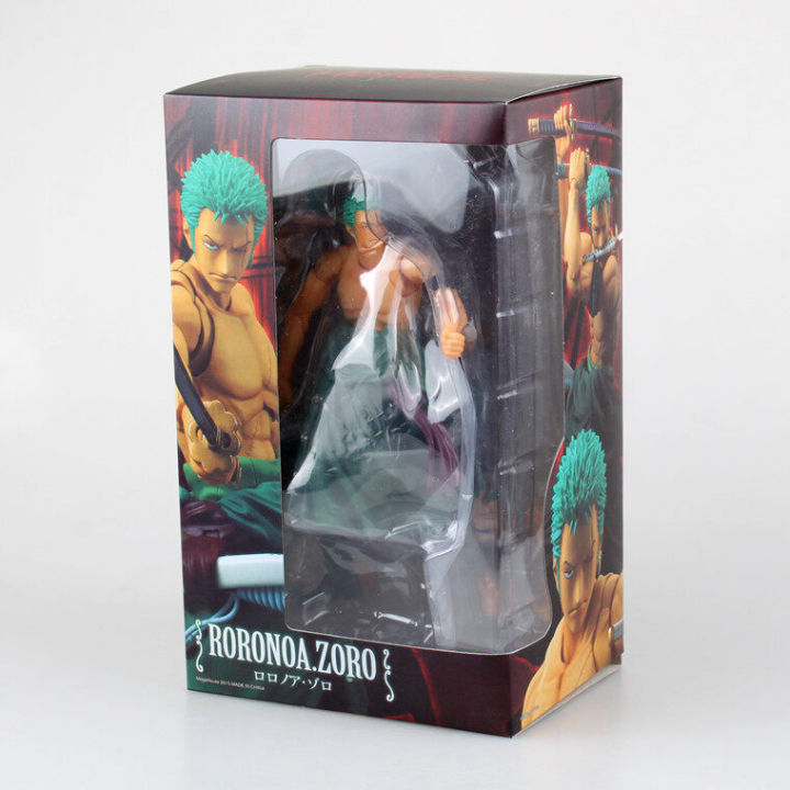 1pcs 18cm One Piece Roronoa Zoro Action Figure SHF Movable Model Toys ...