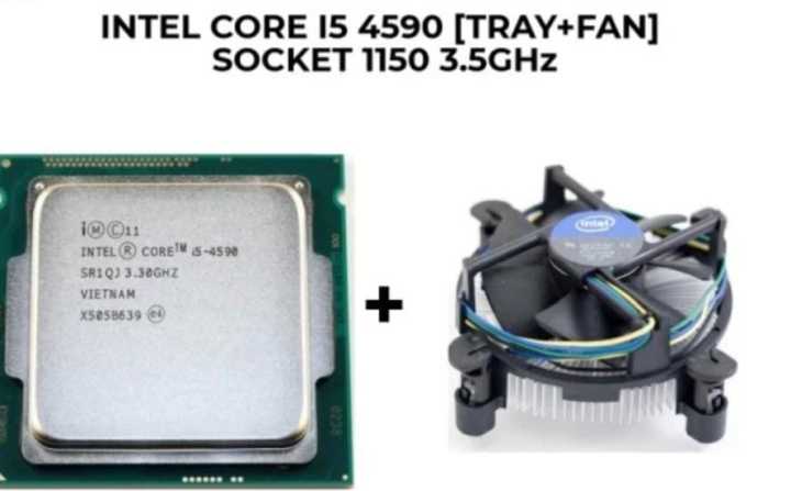 Processor Intel Core i5 4590 + Fan Socket LGA 1150 | Lazada Indonesia