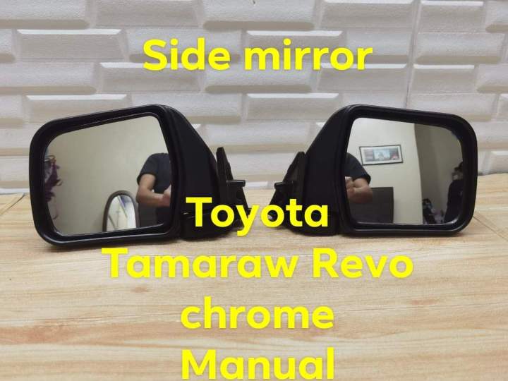 Toyota Revo Side Mirror 1998 to 2002 Yr model CHROME manual SET | Lazada PH