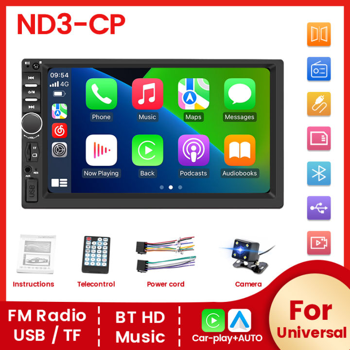 7 inch HD Touch Screen Universal Car Radio MP5 Multimedia Video Player ...